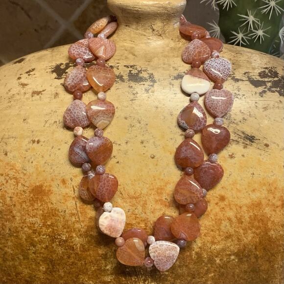 Mine Finds by Jay King | Jewelry | Jay King Necklace Two Strand Heart ...